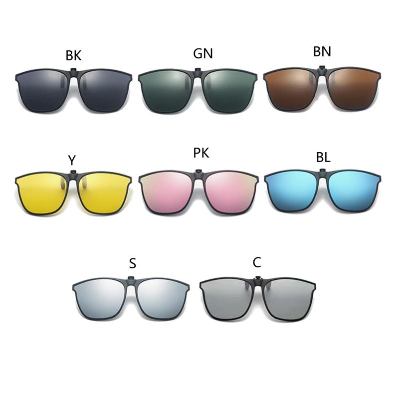 Huij Clip-on Polarized Sunglasses Night Driving Glasses Unisex - TikTok ...
