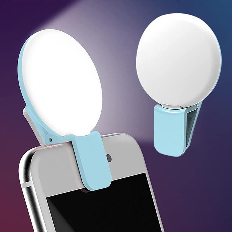 Mini Selfie Ring Light Portable 3 Light Modes Lens Beauty Fill - TikTok ...