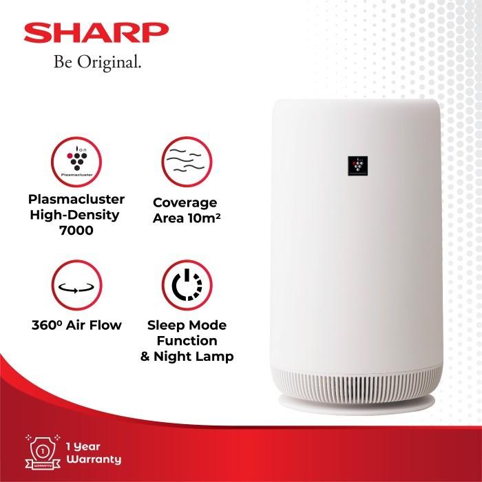 Sharp Small Tower Air Purifier FU-NC01W, Plasmacluster, Garansi - Shop | Tokopedia