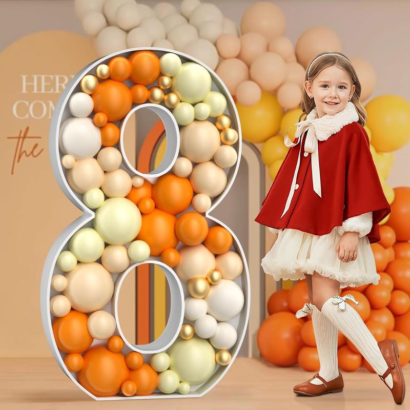 4FT Marquee Number, Mosaic Numbers for Balloons, Mosaic Balloon Frame ...