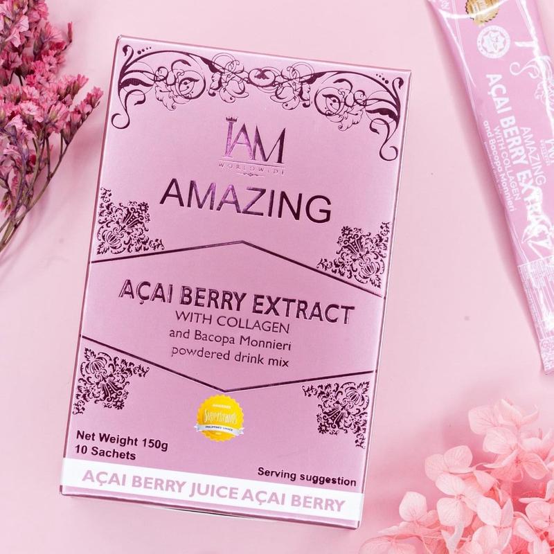 IAM Amazing Acai Berry with Collagen and Bacopa Monierri Powdered ...