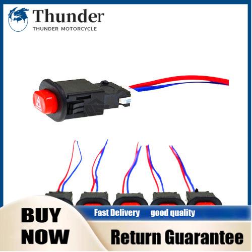Thunder motorcycle MOTORCYCLE HAZARD SWITCH DOUBLE FLASHER UNIVERSAL ...