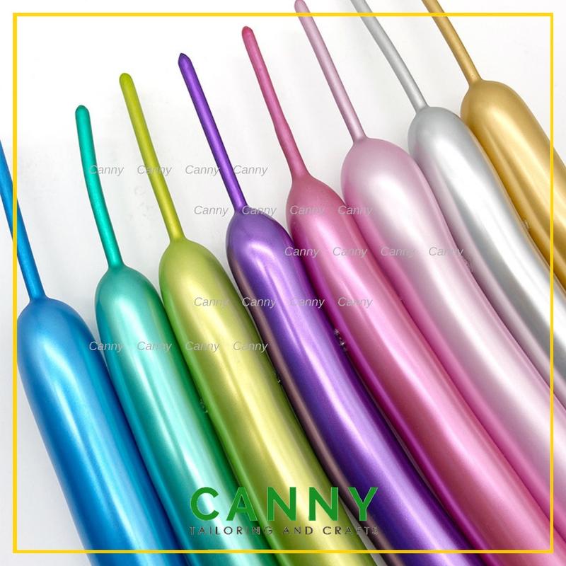 10 Pcs Chrome Long Balloon for Decoration / Belon Badut Chrome - TikTok ...