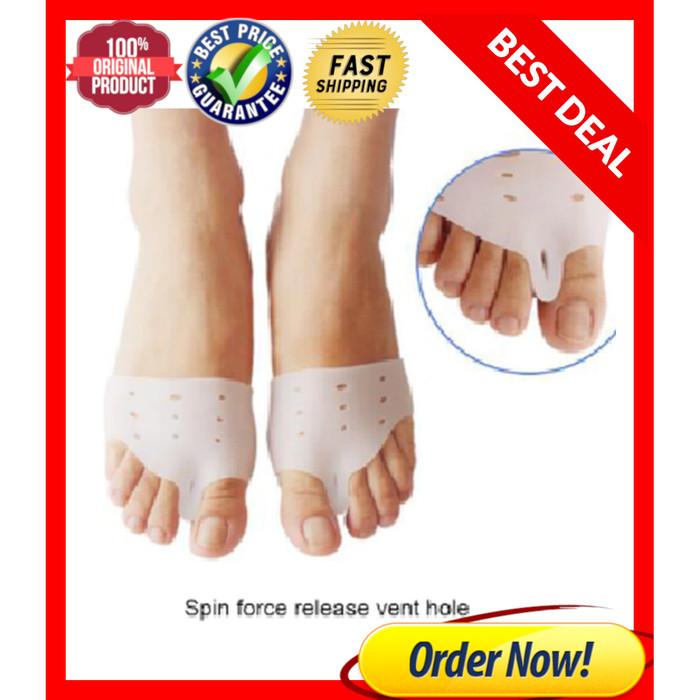 Jual Alas Bunion Metatarsal SOFT Gel Toe Separator Thumb Valgus ...