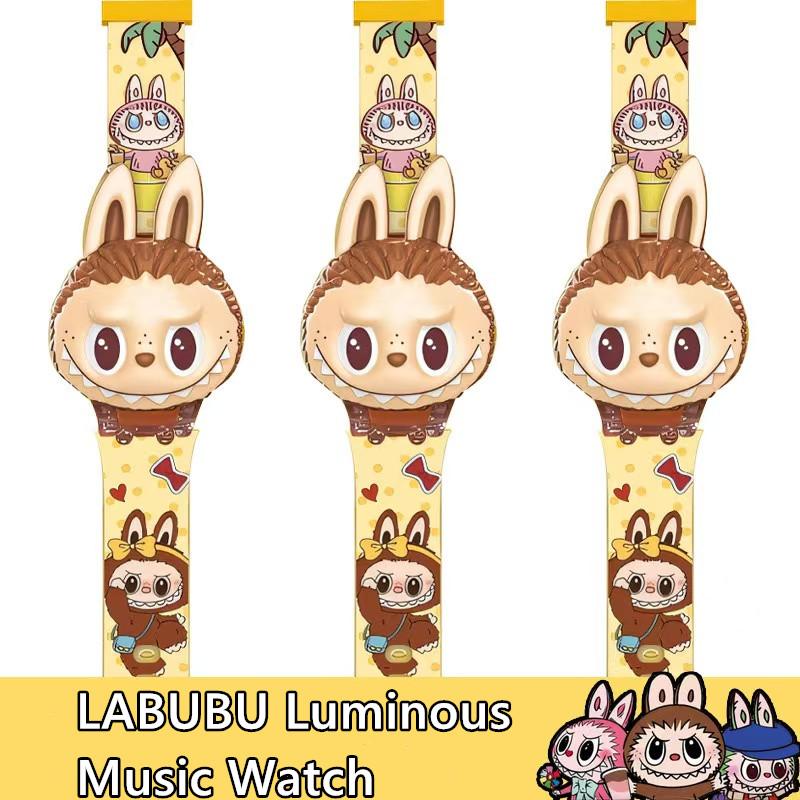 2025 New LABUBU Projector Watch Luminous Watch Toy 24 Types Of ...