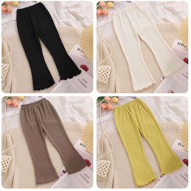 Seluar Bootcut, untuk Kanak-kanak Perempuan, Nipis Musim Panas ...