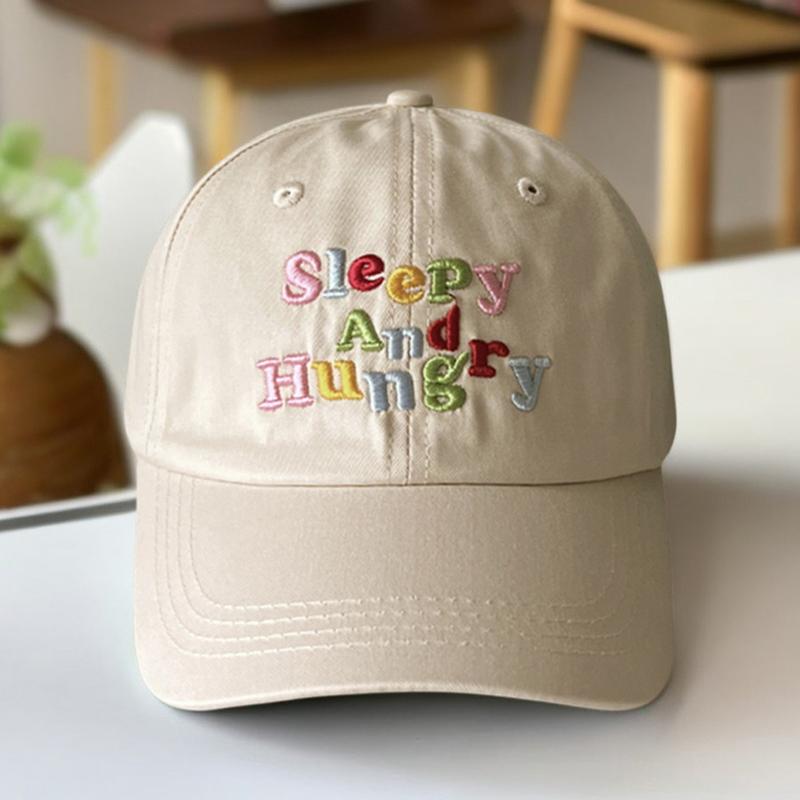 Topi Besbol Uniseks, Fesyen, Warna Pastel, Sulaman, Topi Matahari ...