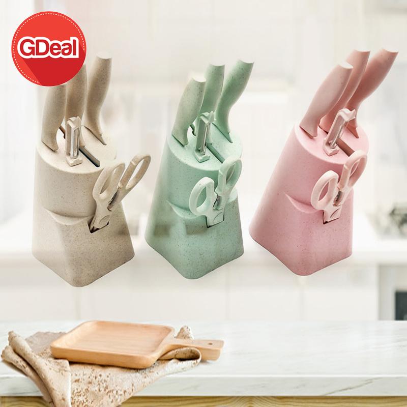 GDeal Eco Friendly Kitchen Wheat Straw Cutter Stainless Stee - TikTok ...