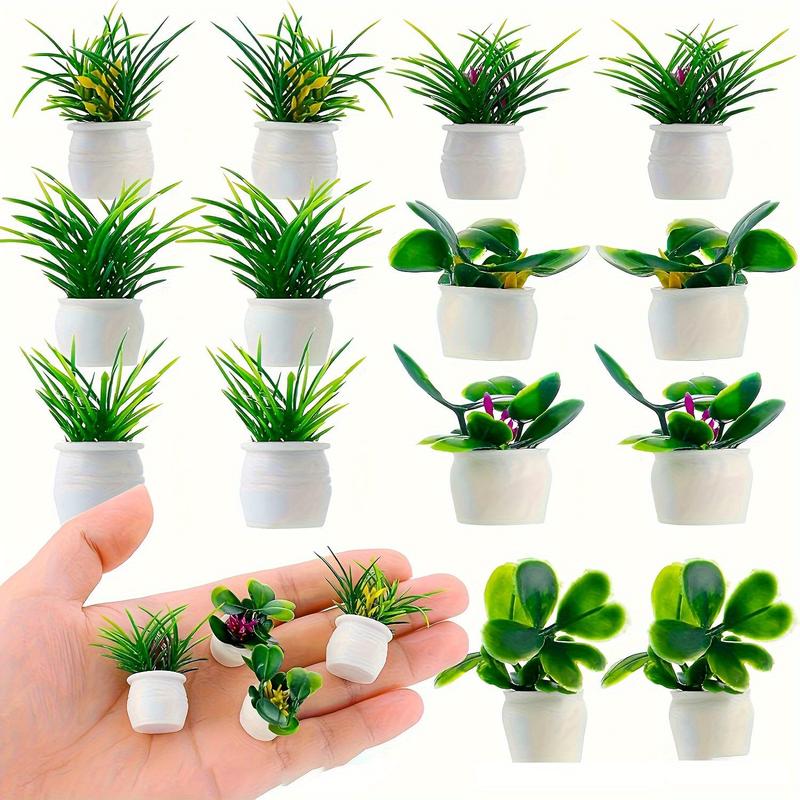 Simulasi Tumbuhan Pasu Mini, Tumbuh-tumbuhan Kecil, Bonsai, Tumbuhan ...