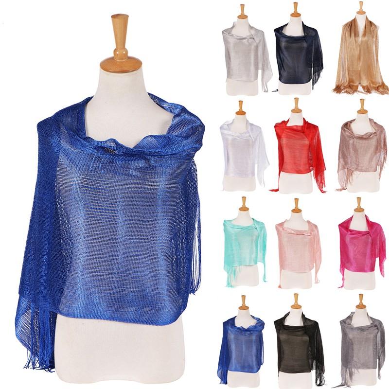 Women's Fashion Wrap Shawl Scarf Cloak with Tassels Dancing Evening ...