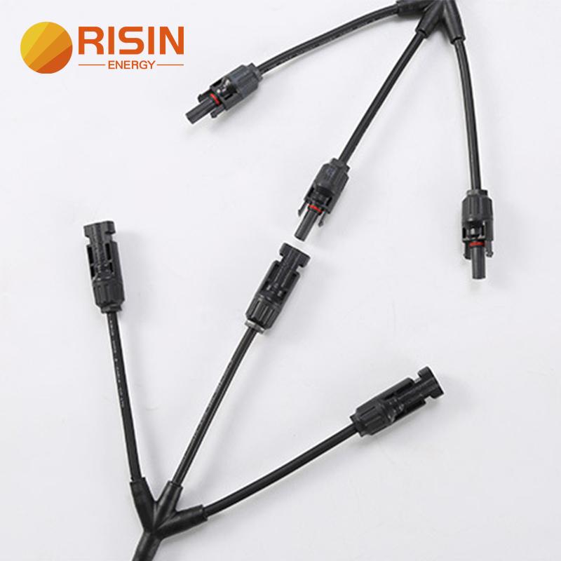 Risin MC4 Manufacturer Y-Type 3 to 1 Branch Solar Panel Cabl - TikTok ...