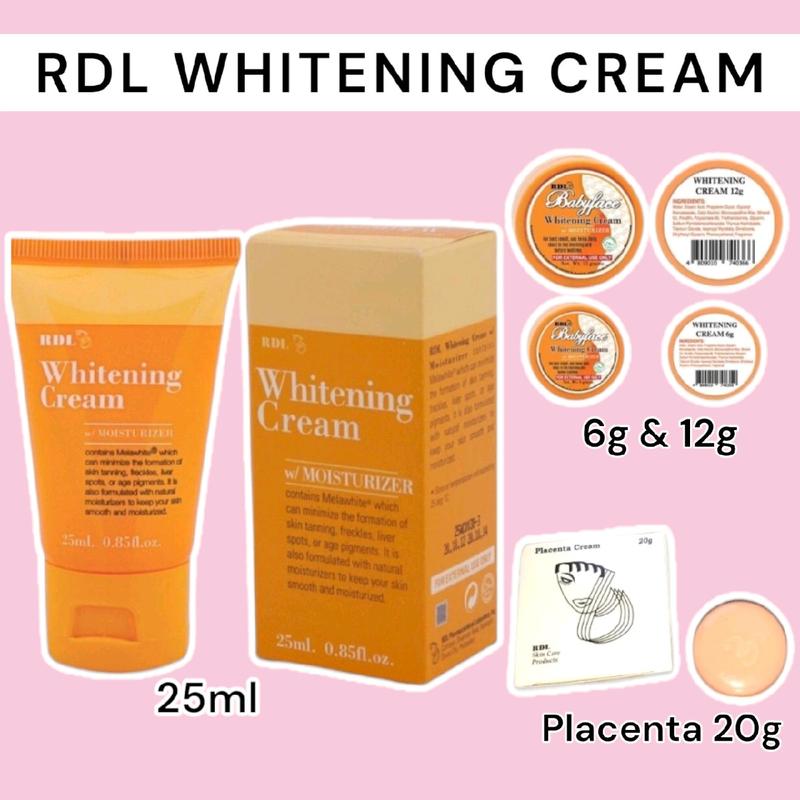 RDL Whitening Cream (25ml,12g,6g) Moisturizer - TikTok Shop Philippines