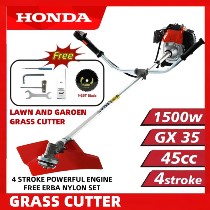 Honda GX35 Grass Trimmer 4 Stroke Brush Super Power cutter Backpack ...