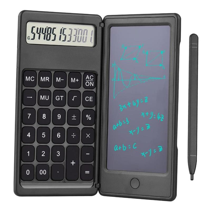 Practical Foldable Scientific Calculator 12 Digits Portable Digital ...