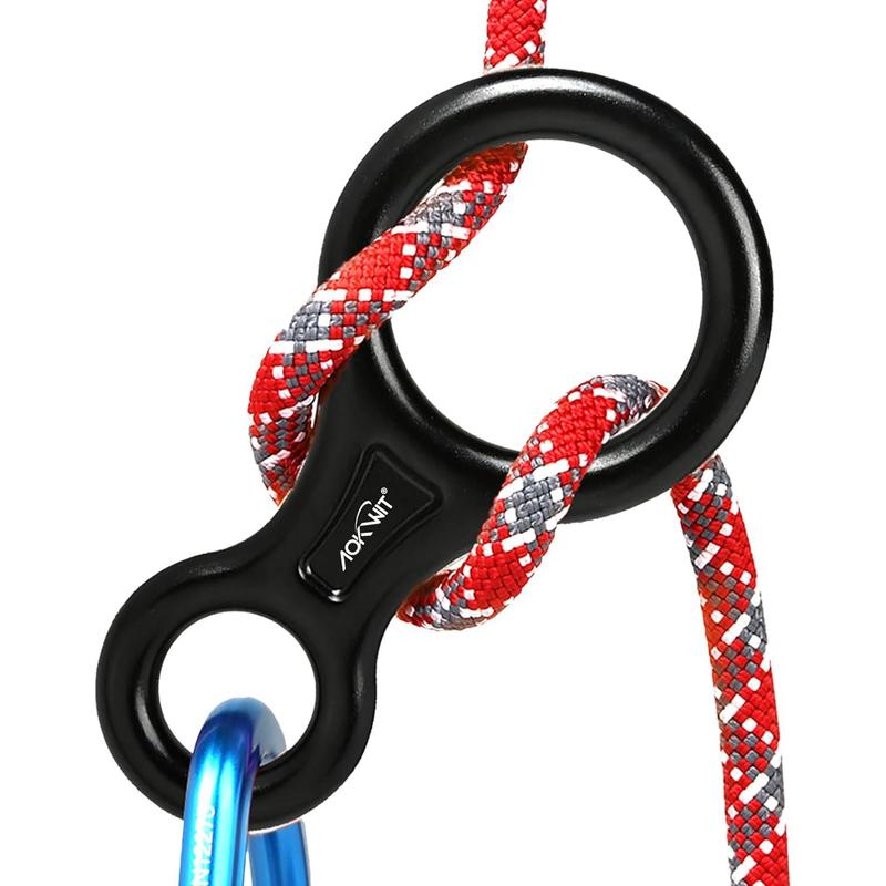 Rescue Figure 8 Descender Climbing Gear Downhill Equipment 35KN/3500kg ...
