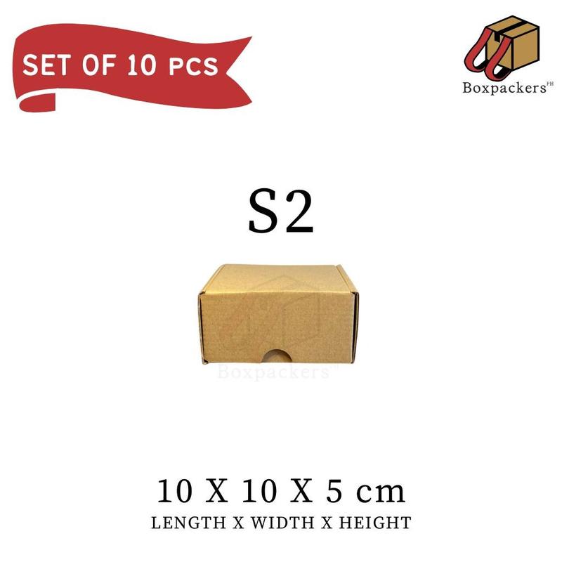 BOXPACKERSPH SET OF 10 PCS T-Mailer S2 10 X 10 X 5 CM | Corrugated ...
