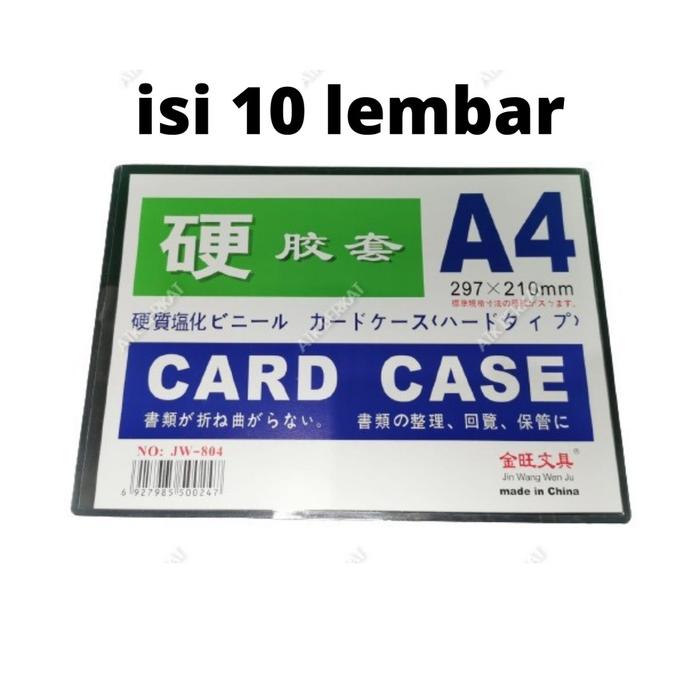 Jual card case tebal uk A4 ISI 10 LBR - Jakarta Barat - Atk Berkat ...