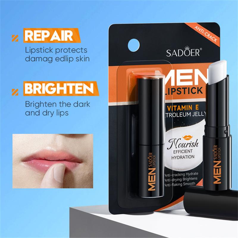 SADOER Chapstick For Men Hydrating Moisturizer Men Lip Balm New ...