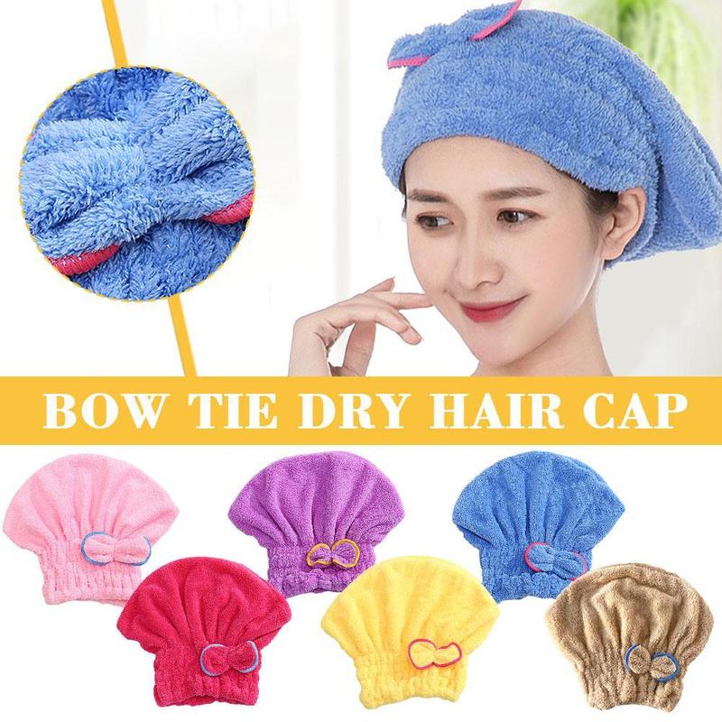 Topi Rambut Microfiber, Cepat Kering, Untuk Wanita, Bergaya, - TikTok ...