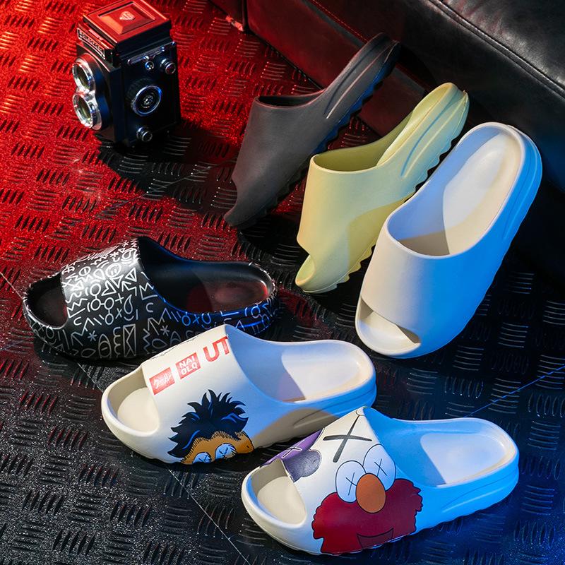 Sesame Street Coconut Slippers EVA Slippers Men's Summer Stepping ...