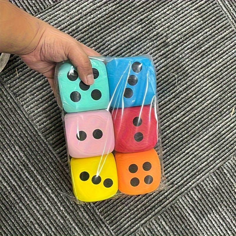 Large Soft Foam Dice Set - Colorful, Non-toxic, Perfect for Learning ...