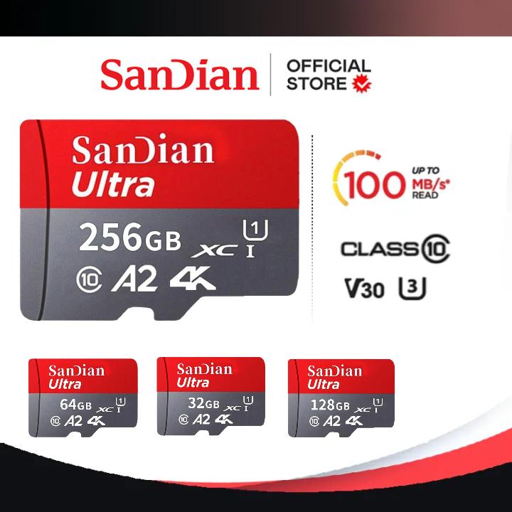 SanDian V60 A2 Memory Card 64GB 128GB Class 10 TF Card Mini SD - TikTok ...