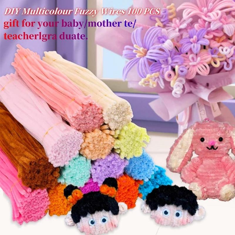Twisted stick macaron color diy bouquet material package colorful ...