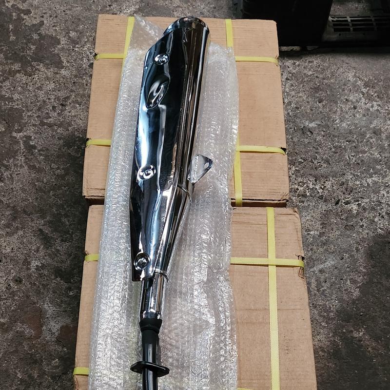 Muffler Stock Wave 125i / Wave 125s Replacement part LTO passed ...