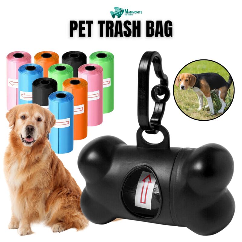 Colored Pet Trash Bag with Bone Container For Dog and Cat Poop - TikTok ...
