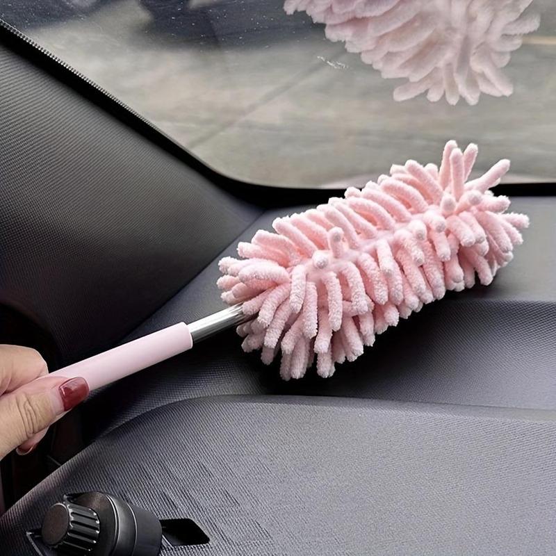 Mini Car Duster Brush Extendable Microfiber Dusting Tool wit - TikTok ...