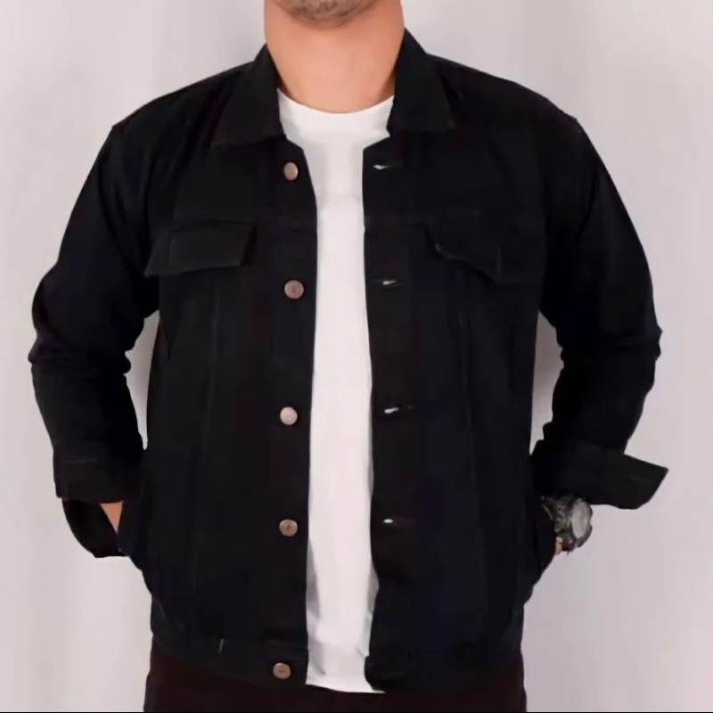 Jaket Jeans Hitam / Jaket Denim Hitam / Jaket Pria Hitam - Shop | Tokopedia