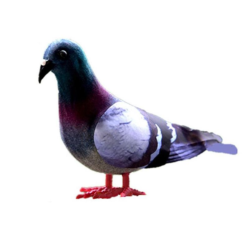 Simulation Foam Pigeon Model Fake Artificial Imitation Bird Garden ...