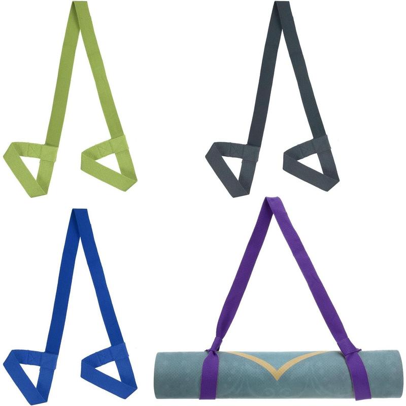 PATIKIL Yoga Mat Strap Adjustable Yoga Mat Carrier Straps Sling ...