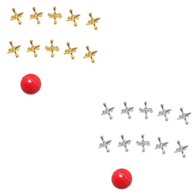 Jacks Game Jacks and Bouncy Ball Set Table Games Board Game for ...