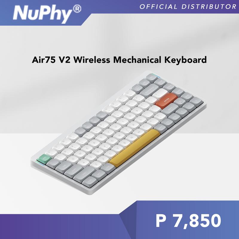 NuPhy Air75 V2 QMK/VIA Wireless Mechanical Keyboard - TikTok Shop ...