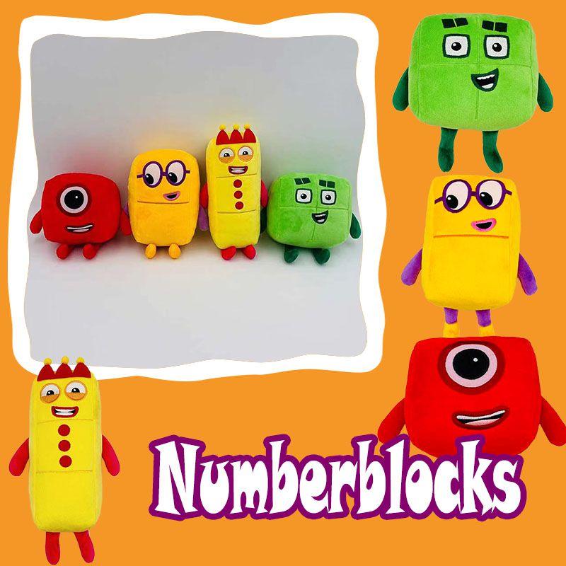 Soft And Cuddly Number Blocks Plush Toy Educational And Interactive ...