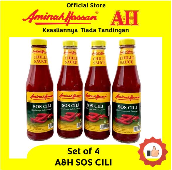 Sos Cili Aminah Hassan - Set of 4 - TikTok Shop Malaysia