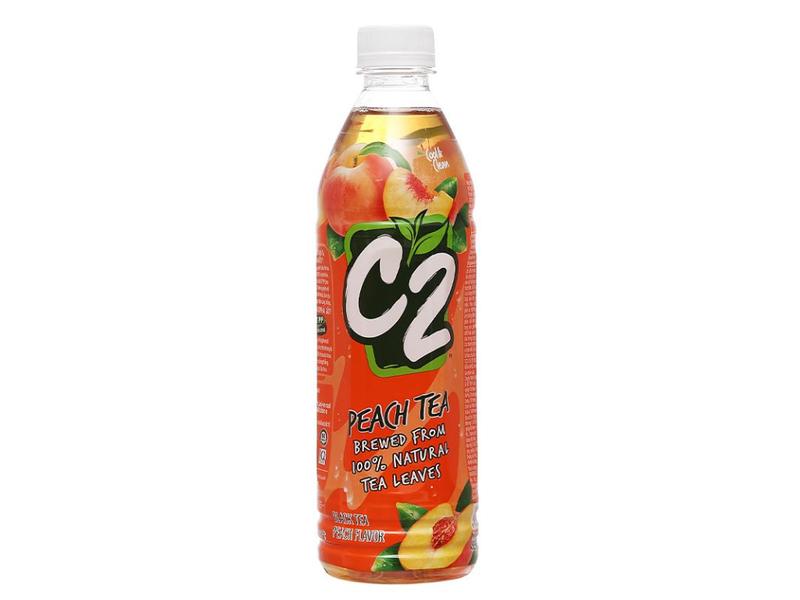 NƯỚC TRÀ C2 VỊ ANH ĐÀO/ĐÀO 455ML - TikTok Shop Vietnam