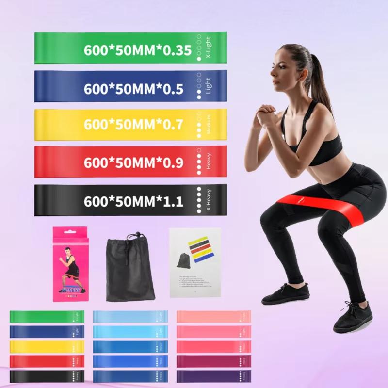 Sport Resistance Band Gym Fitness Rubber Bands Elastic Bands - TikTok ...