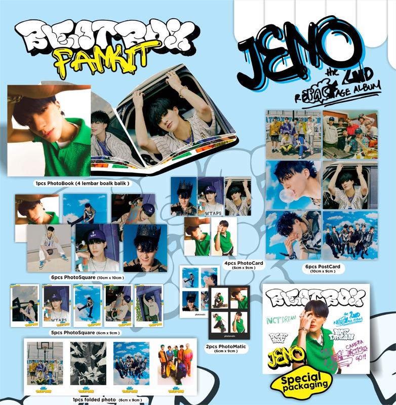 FANKIT Paket NCT Dream BEATBOX Jeno Jaemin Mark Haechan - Shop | Tokopedia
