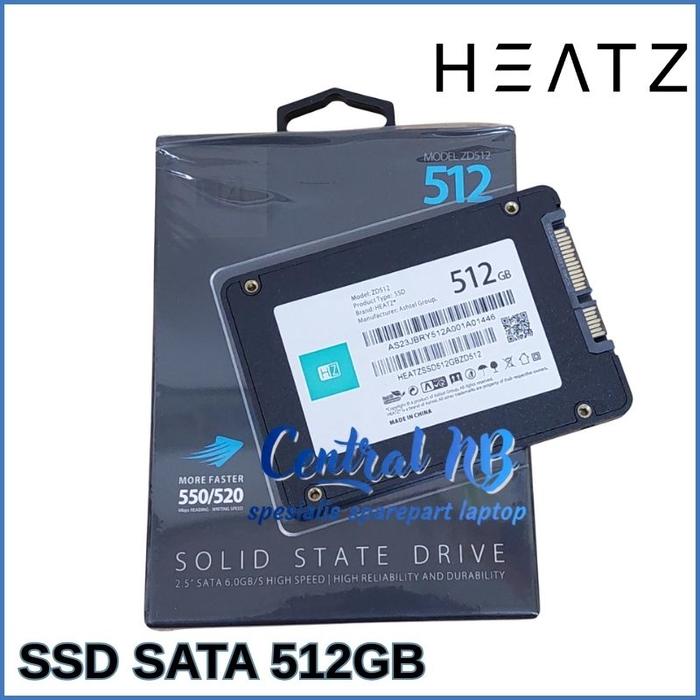 Jual SSD internal HEATZ 512GB 2.5 Inch / 7mm SLIM 6.0Gb/s SATA 3 ...