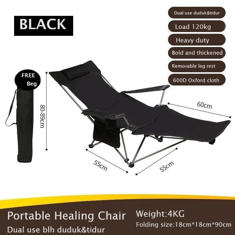 HENG CHAI Kerusi healing boleh bersandar baling camping outdoor ...