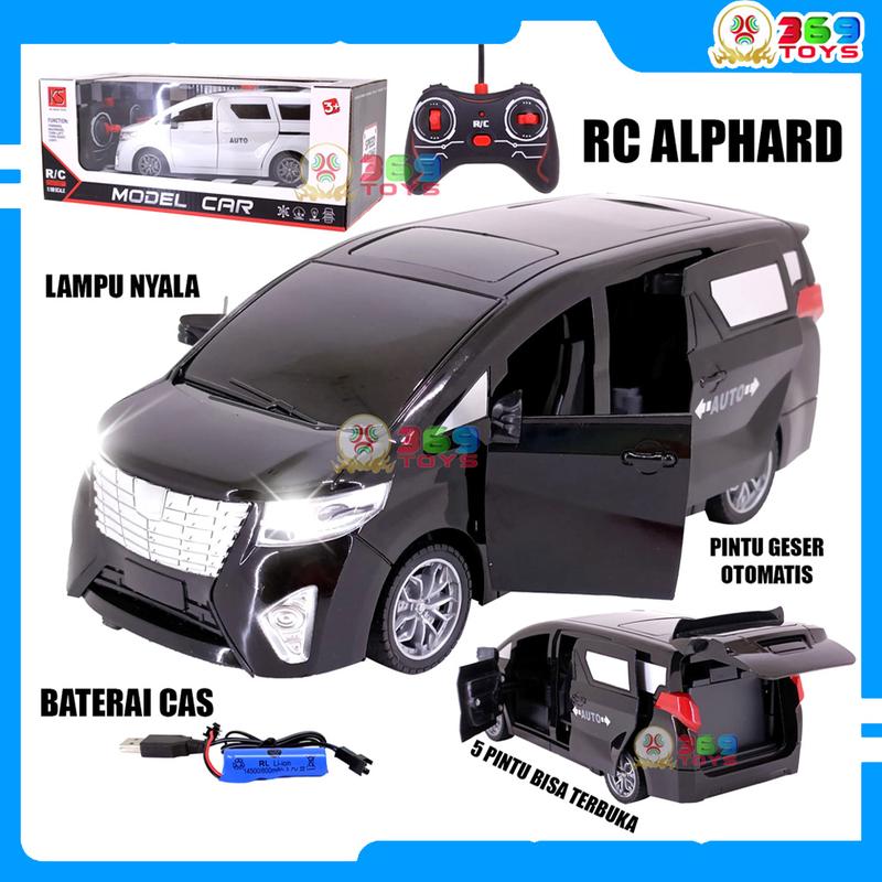 MOBIL RC ALPHARD PINTU OTOMATIS TUTUP BUKA BATERAI CHARGE - Shop ...