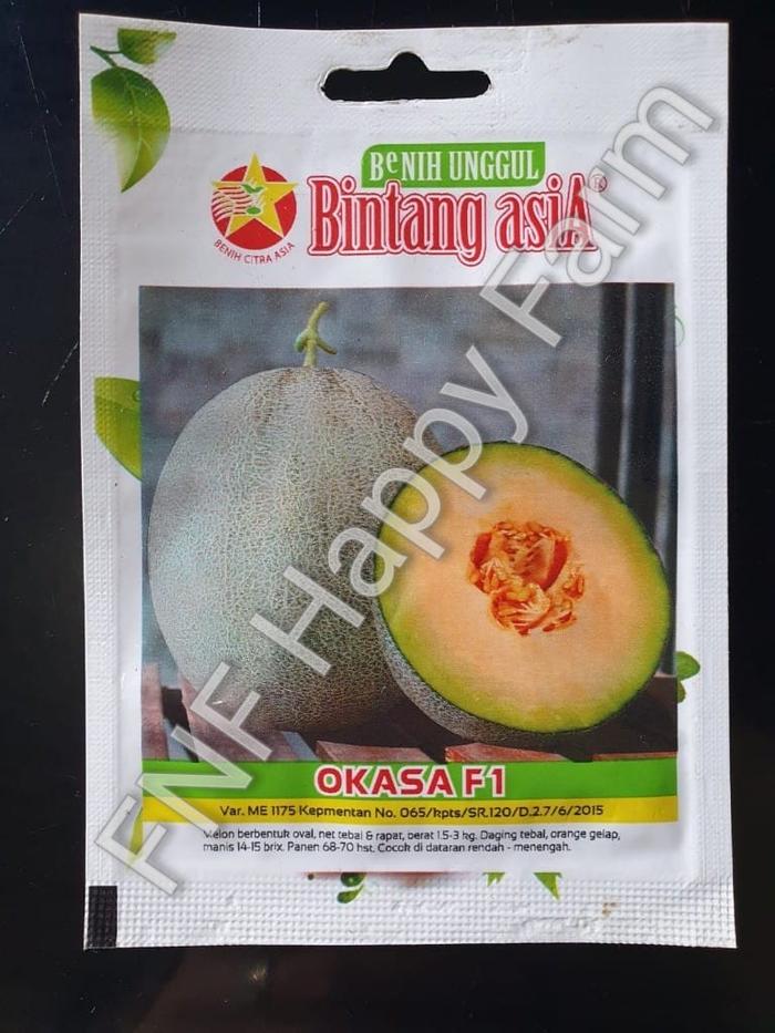Jual Benih Melon Okasa 0.5 gram - Kota Medan - FNF Happy Farm | Tokopedia