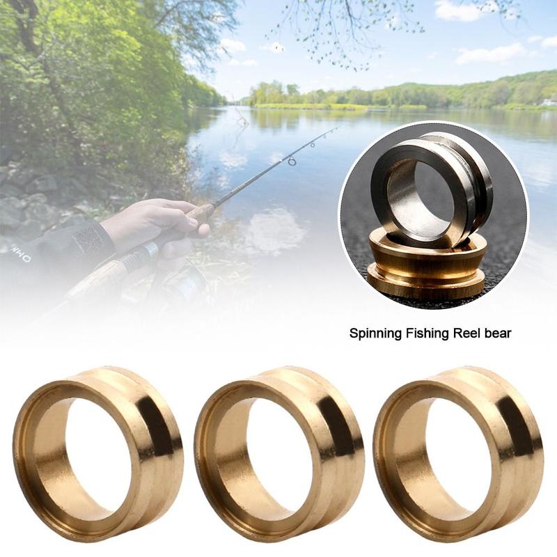 hinghup Fish Accessories Brass Fishing Line Roller Part Smooth - TikTok ...