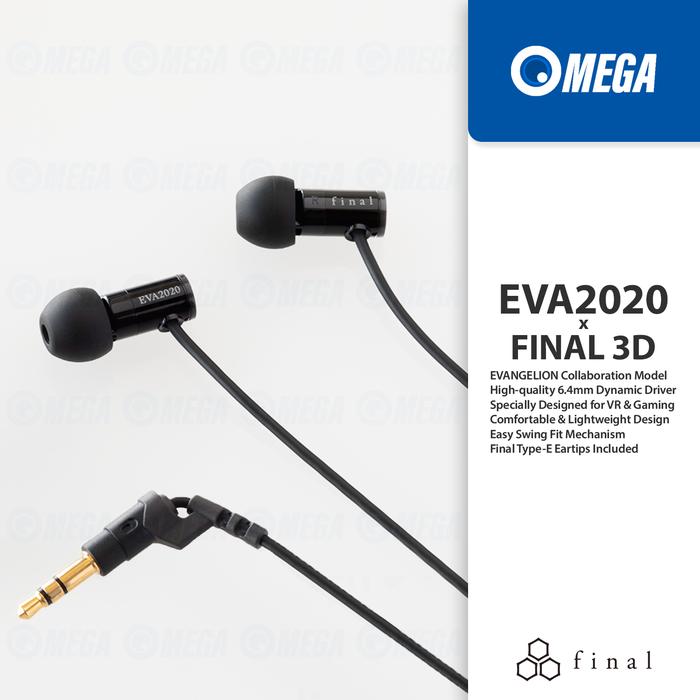 Jual FINAL AUDIO EVA2020 | EVANGELION Collaboration Model Spatial 3D ...