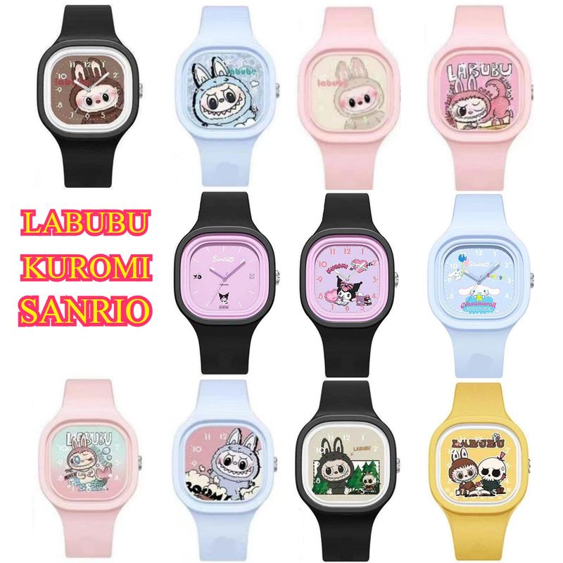 LABUBU Kids Watch Jam Tangan Kanak-kanak Labubu, Jam Tangan Labubu ...