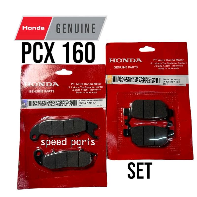 HONDA PCX 160 | ADV 160 ADV 150 Brake Pads SET Front Rear Genuine ...