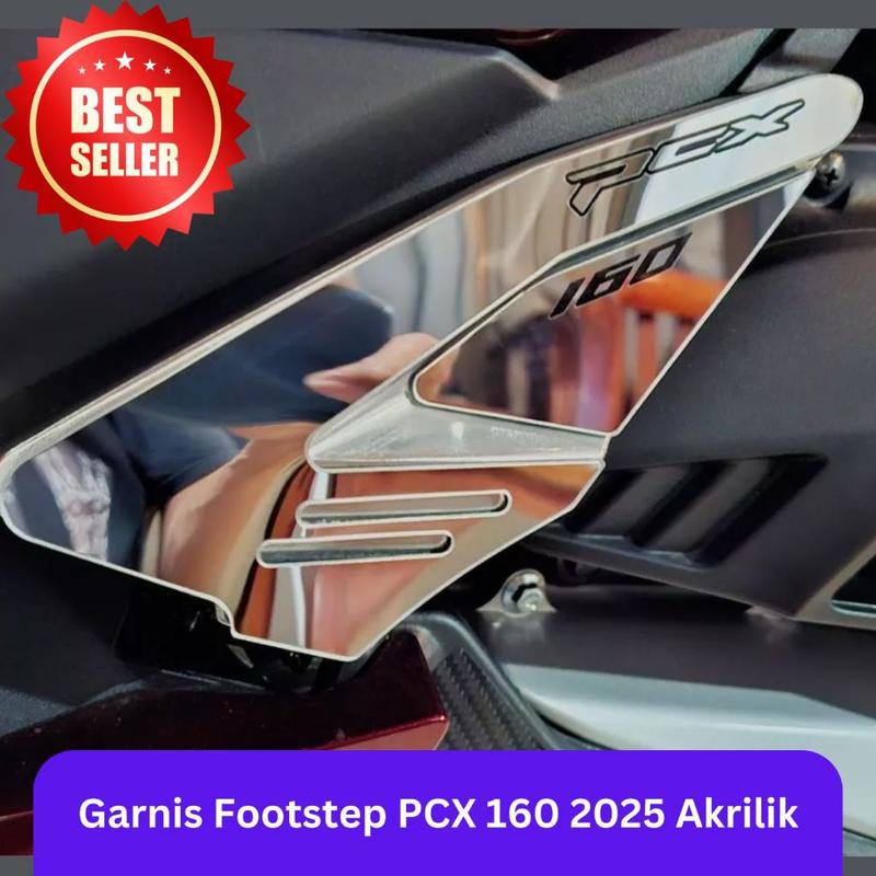 Garnis Footstep PCX 160 2025 Akrilik – Aksesori Roadsync Elegan ...