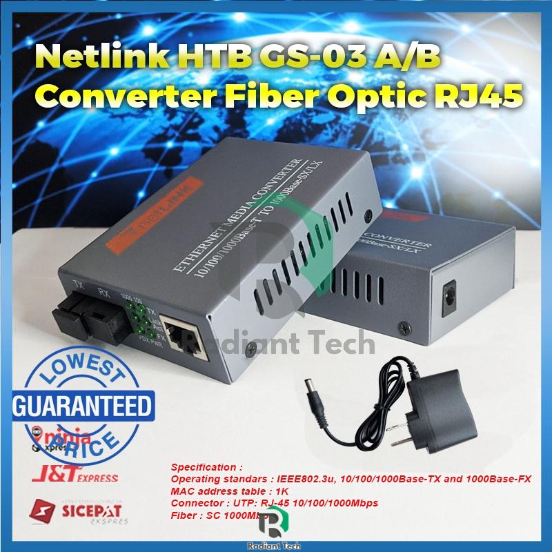 Media Converter HTB-GS-03 A/B 1000Mbps Gigabit Fiber Optical - TikTok ...